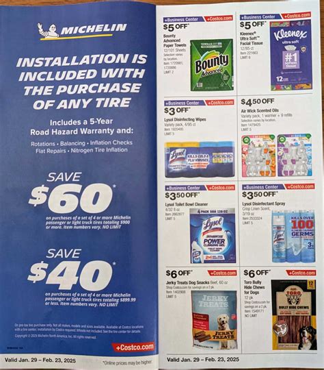 Costco Coupon Book February 2025