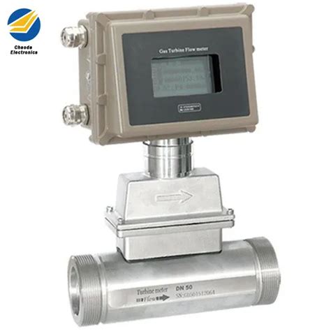 Rs485 Modbus Gas Turbine Flowmeter Digital Turbine Flow Meter For Lpg Gas Gas Turbine Meter