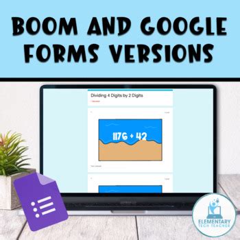 Dividing 4 Digits By 2 Digits By Elementary Tech Teacher TpT