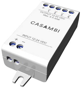 CBU A2D Bluetooth Controllable 2ch 0 10V DALI Controller Casambi