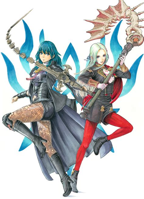 Byleth And Edelgard By Feryoshimiya On Deviantart