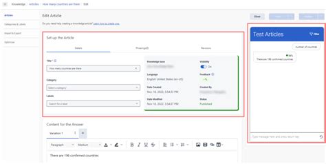 Add Question And Answer Articles To A Knowledge Base V2 Genesys Cloud Resource Center