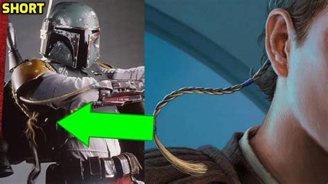 The Horrific Backstory Of Boba Fetts Braid Star Wars Merch New Star