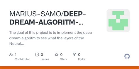 Github Marius Samodeep Dream Algoritm And Adversarial Examples The