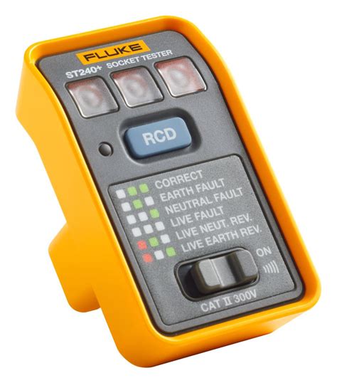 Rcd Socket Tester Fluke Cpc
