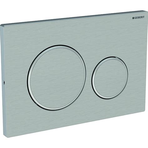 Plaque de déclenchement Geberit Sigma20 pour rincage double touche