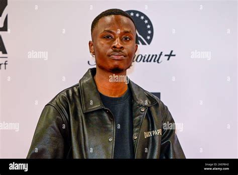 Eman Kellam Attending The 2022 Mtv Emas At The Psd Bank Dome In Dusseldorf Germany Photo By