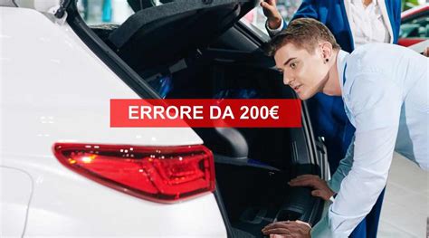 Bagagliaio Auto Questo Errore Ti Costa Nessuno Lo Controlla In