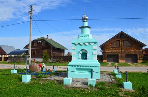 Часовня Николая Чудотворца Приволье Камешковский район фотография