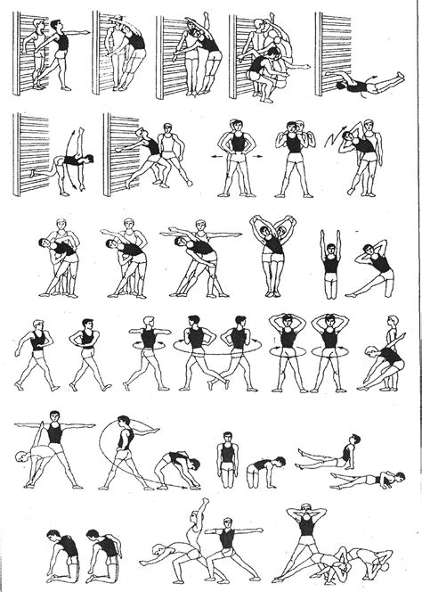 Сайт учителя физической культуры Кугаевской С А СПУ Физкультурные упражнения Упражнения