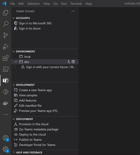 Teams Toolkit For Creating Microsoft Teams Tab
