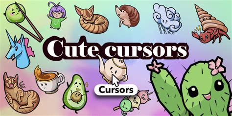 Cute Cursors Collection Sweezy Custom Cursors