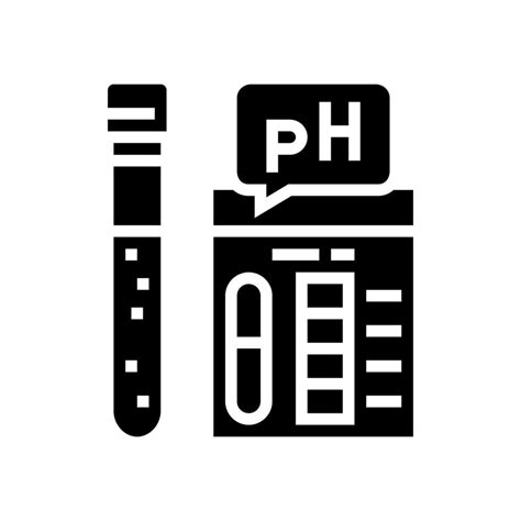 Ph Soil Testing Glyph Icon Vector Illustration 10362419 Vector Art At