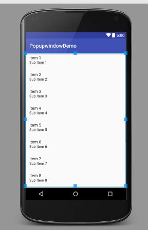 Android Popupwindow Listpopupwindow Csdn