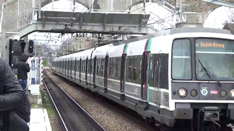 RER B Passage D Un MI79 MI84 PINS En Gare D Arcueil Cachan YouTube