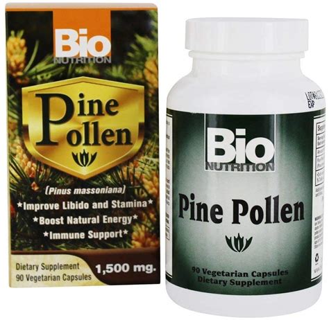 Bio Nutrition Pine Pollen 90 Ct Fresh Health Nutritions