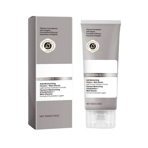 All Skin Types Face Natural Moisturizing Factor Glucan Moisturizing