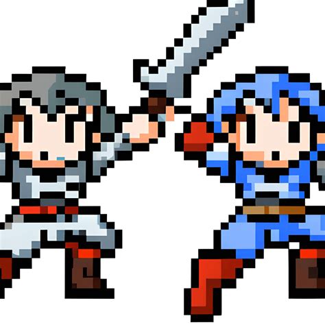 8Bit RPG Pixel Art Wall Art Creative Fabrica