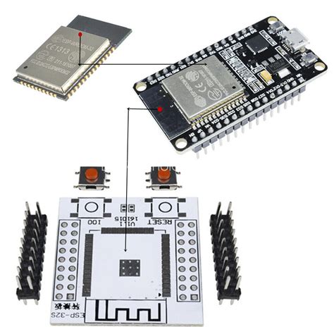 Esp8266 Esp32 Esp Wroom 32 Esp32s To Wifi Wlan Ble Ubuy India