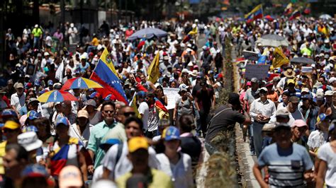 El Régimen De Nicolás Maduro Reprimió Una Protesta En Contra De Los