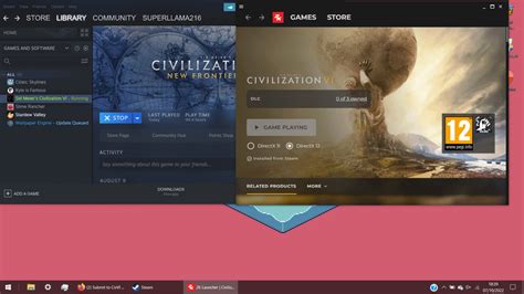 Game Says Its Running But Isnt Actually Ruunning Any Ideas How To Fix