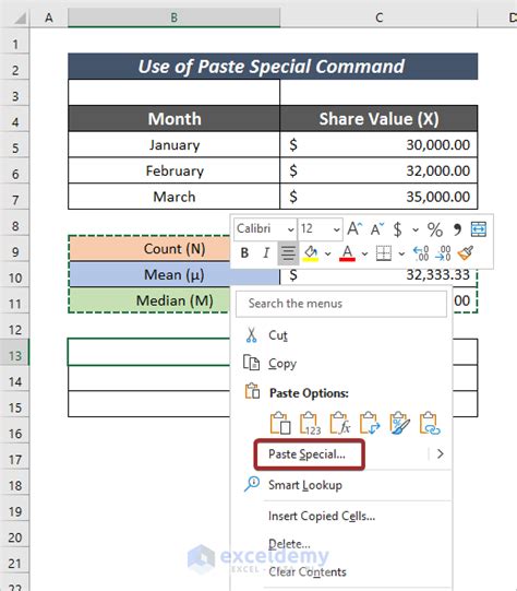 How To Copy Number Not Formula In Excel Quick Methods