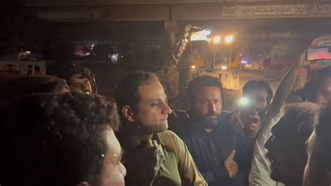 Administrator Karachi Visits Different Areas Of The City Pakistan