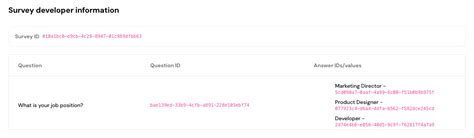 Using The Surveys API Product Fruits Help Center