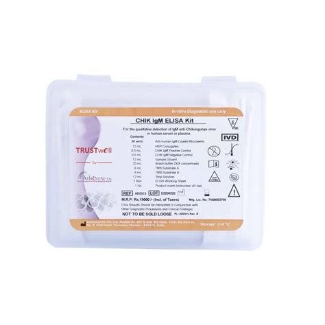 CHIKUNGUNYA IgM ELISA KIT Detect Igm Anti Chikungunya Virus