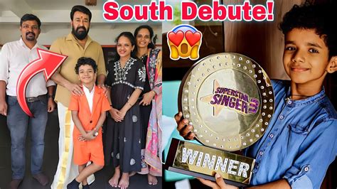 Avirbhav South Debute 😮 Superstar Singer Winner Youtube
