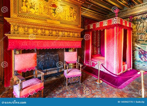 Chateau De Chenonceau Castle France Editorial Image Image Of Inside