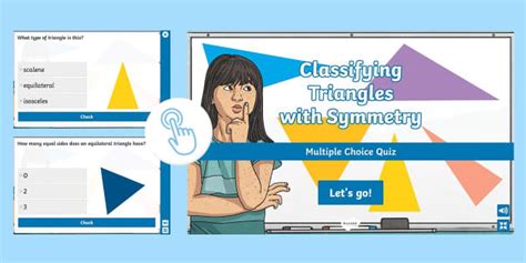 Classifying Triangles With Symmetry Multiple Choice Quiz