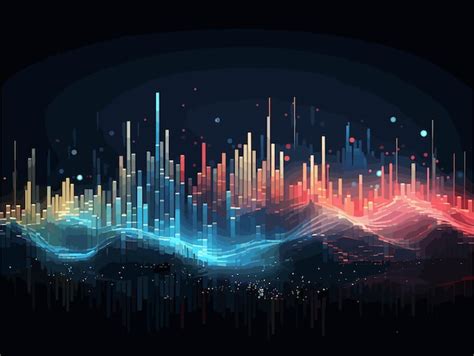 Premium Vector Colorful Wave Pattern