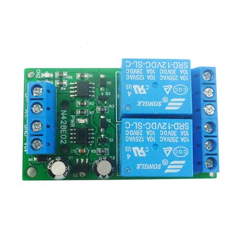 dc 12v rs485 modbus rtu relay module uart serial ubuy india