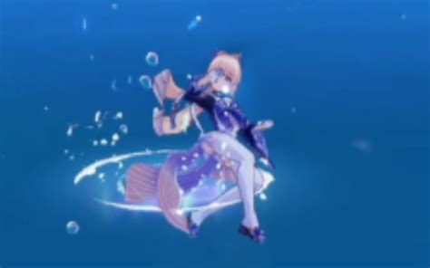 续心海又一个能在水面上摔死的角色 Yo顾小墨yo Yo顾小墨yo 哔哩哔哩视频