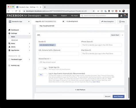 How To Add Ionic Facebook Login With Capacitor Devdactic