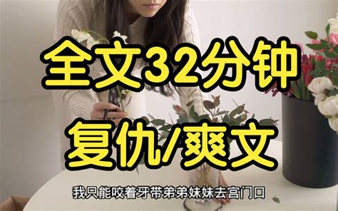 全文完结古言女主复仇爽文时长32分钟 梓辰小说 梓辰小说 哔哩哔哩视频