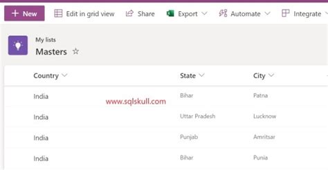 Create A Cascading Dropdown In Power Apps Sql Bi Tutorials