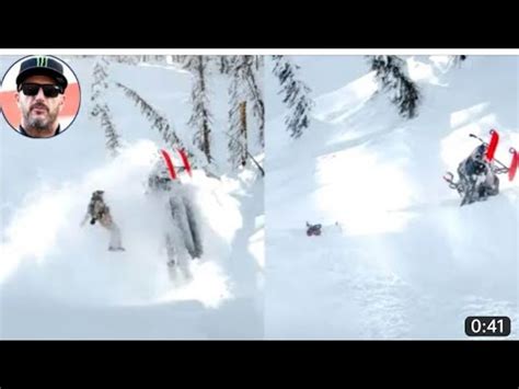 Ken Block Snowmobile Crash Video Lucy Block Reaction His Husband