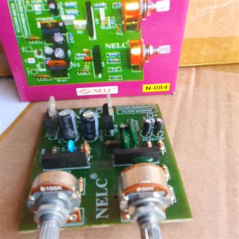 Filter Subwoofer 2potensio Nelc 084 Lazada Indonesia