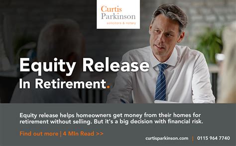 Equity Release In Retirement Curtis Parkinson