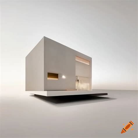 Modern Architecture Minimalist Concrete House With Clean Lines On Craiyon