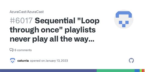 Sequential Loop Through Once Playlists Never Play All The Way Through