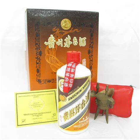 【未使用】【未開栓】貴州茅台酒 マオタイ酒 天女 プレシャス ゴールドラベル Moutai Kweichow 中国酒 375ml 53