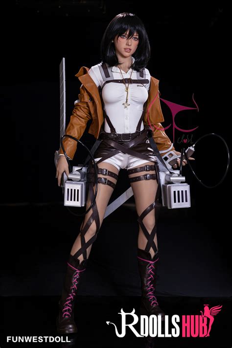 Attack On Titan Mikasa Ackerman Sex Doll Funwest Doll 159cm5ft2