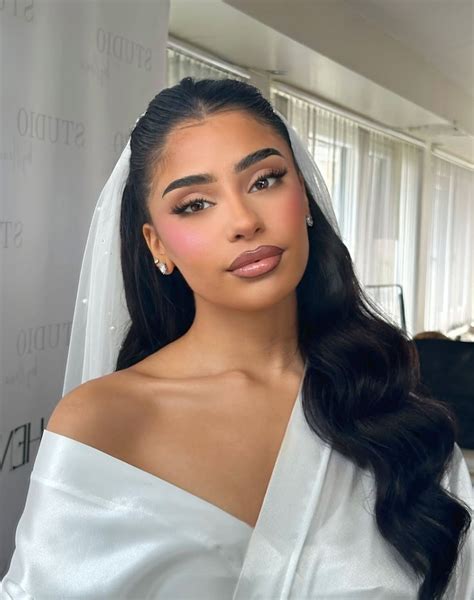 Full Face Wedding Makeup Glam Em 2025 Cabelo E Maquiagem Cabelo De