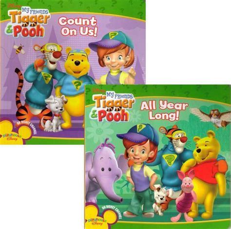 Pre Owned Disney My Friends Tigger Pooh 2 Book Set Board Playhouse