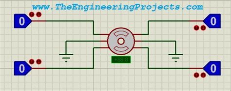 Stepper Motor Drive Circuit In Proteus Isis The Engineering Projects