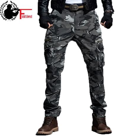 Tactical Camo Pants Mens Military Style Cargo Pants Army Camouflage