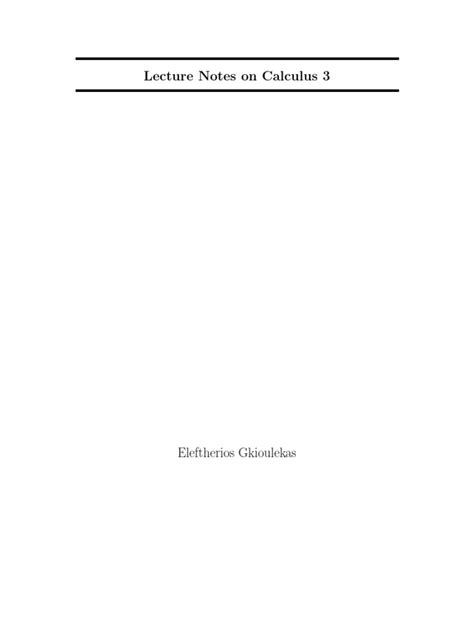 Calculus 3 2 Pdf Mathematical Analysis Mathematical Relations